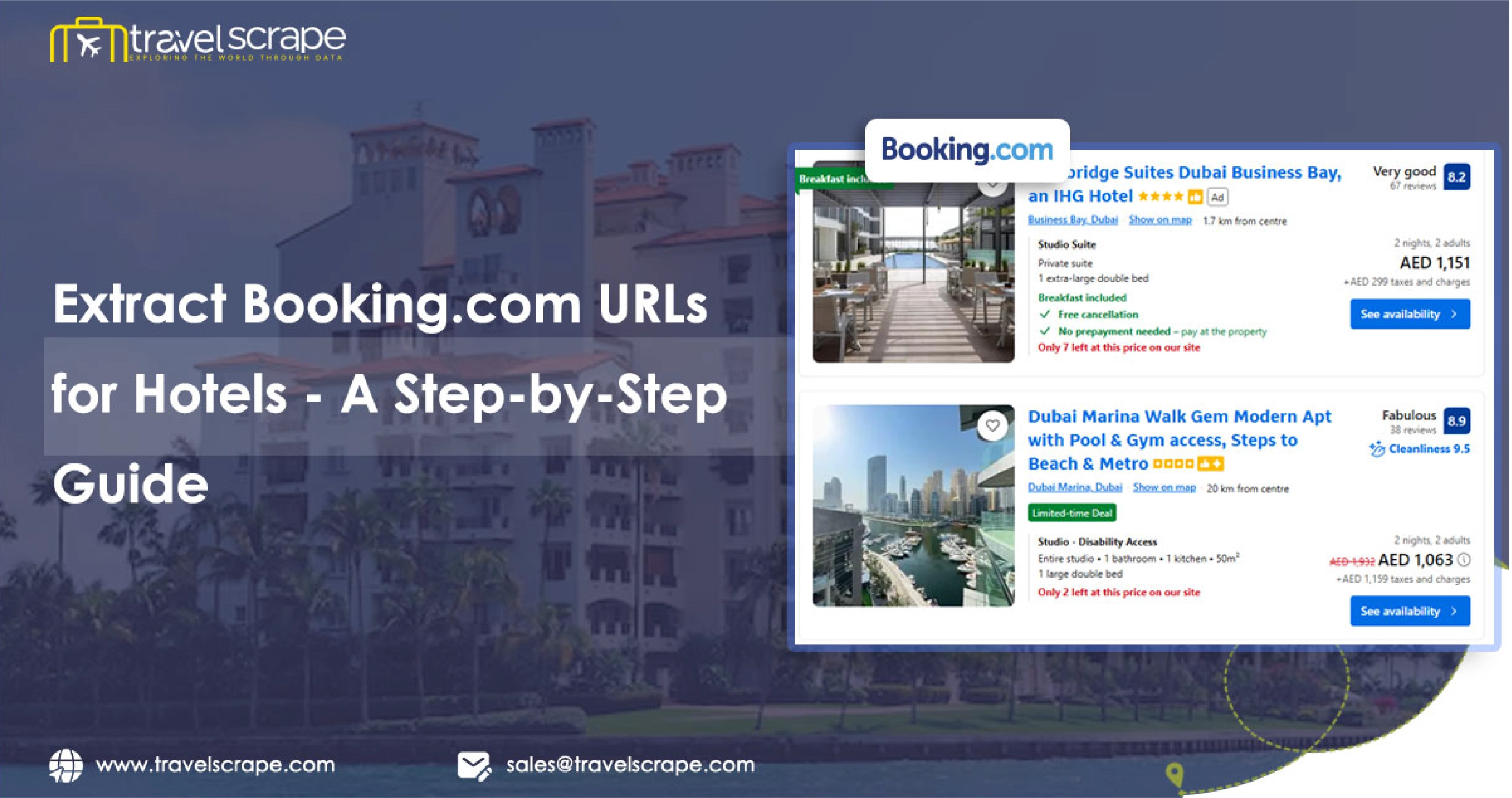 Extract Booking.com URLs for Hotels - A Step-by-Step Guide