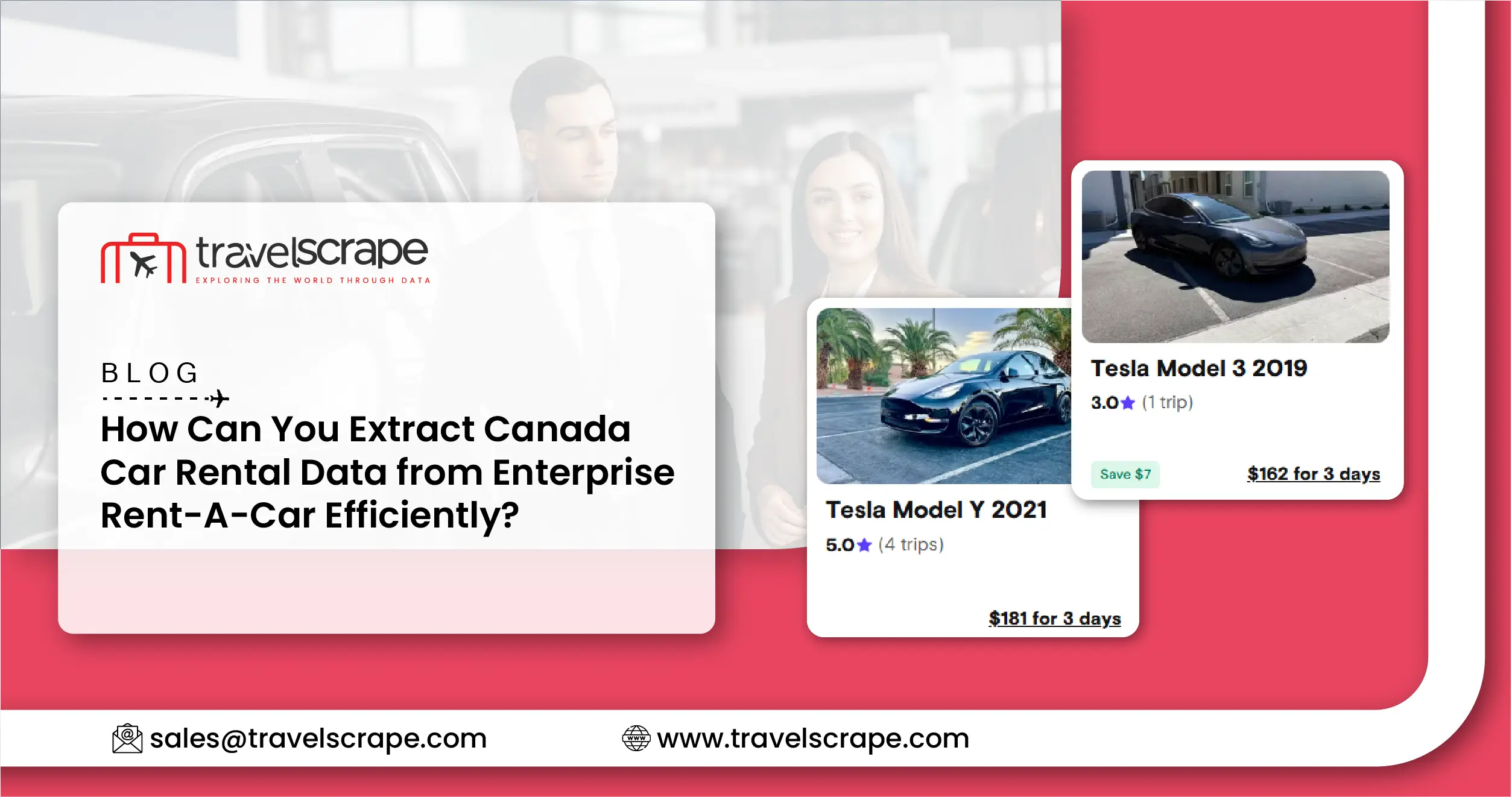 Extract Canada Car Rental Data from Enterprise Rent-A-Car