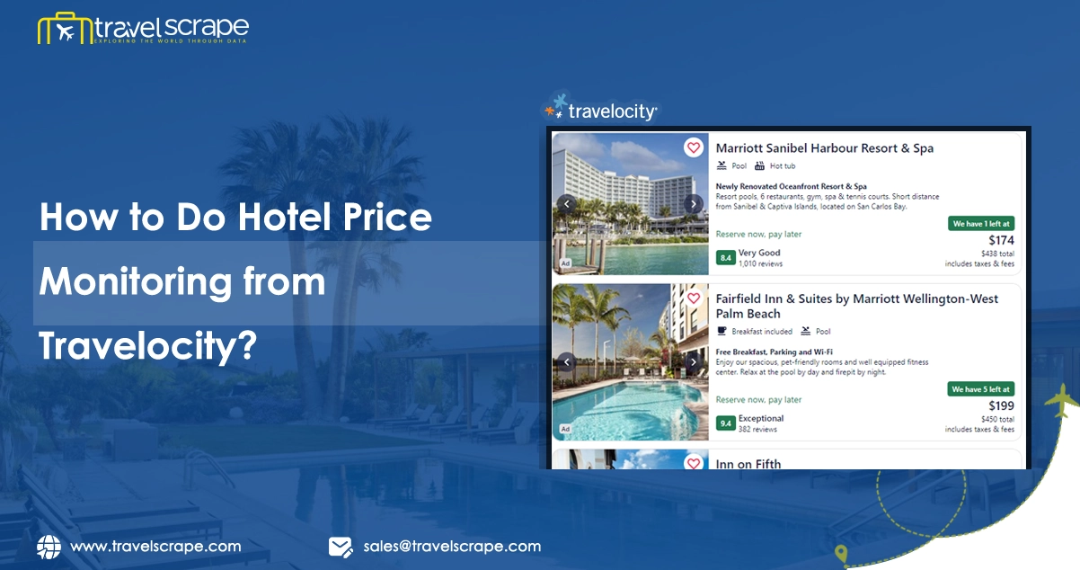 Hotel Price Monitoring from Travelocity