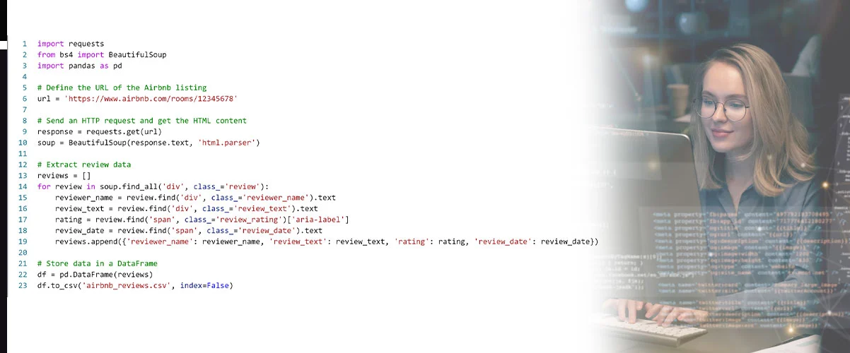 Scrape Airbnb Reviewers Listing Data