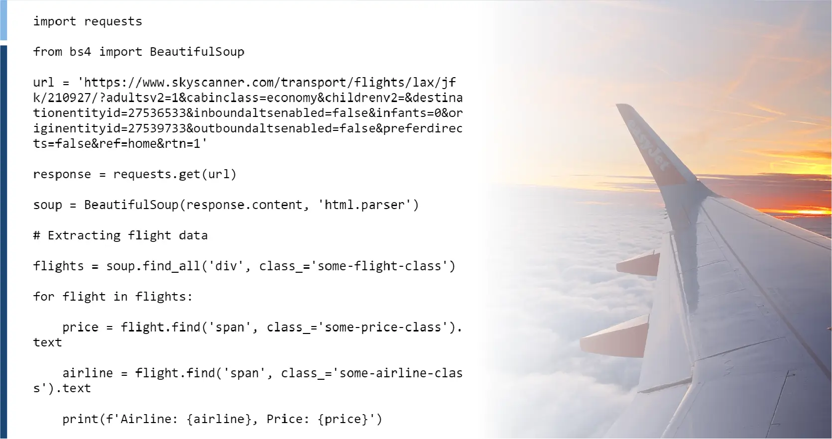 Get the Best Travel Plan by Scraping Skyscanner Flights Data
