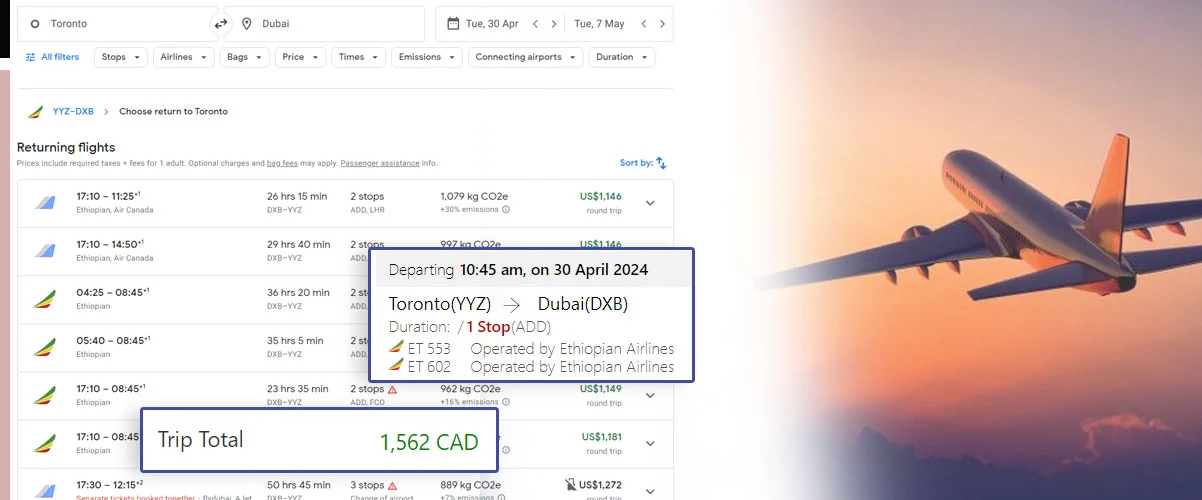 Usefulness of Web Scraping for Flight Data