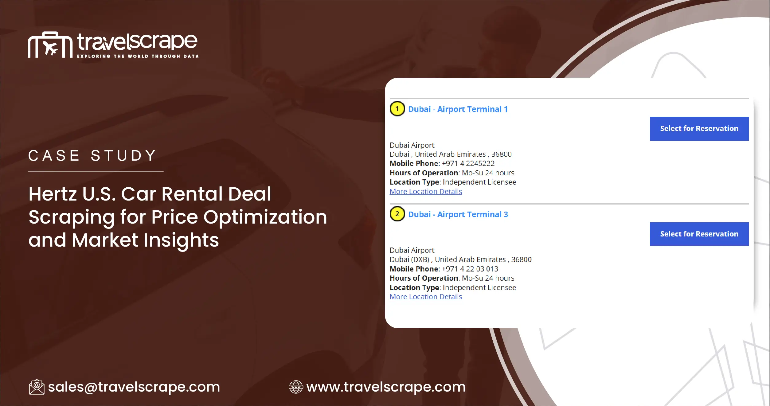 Hertz U.S. Car Rental Deal Scraping for Price Optimization