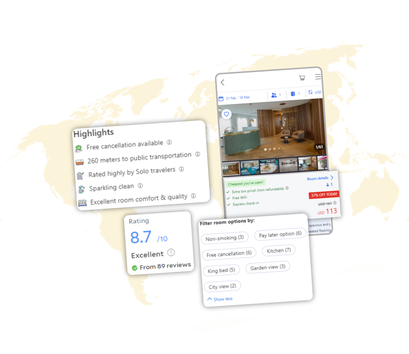 Travel Mobile App Scraping Services - Scrape Travel Mobile App